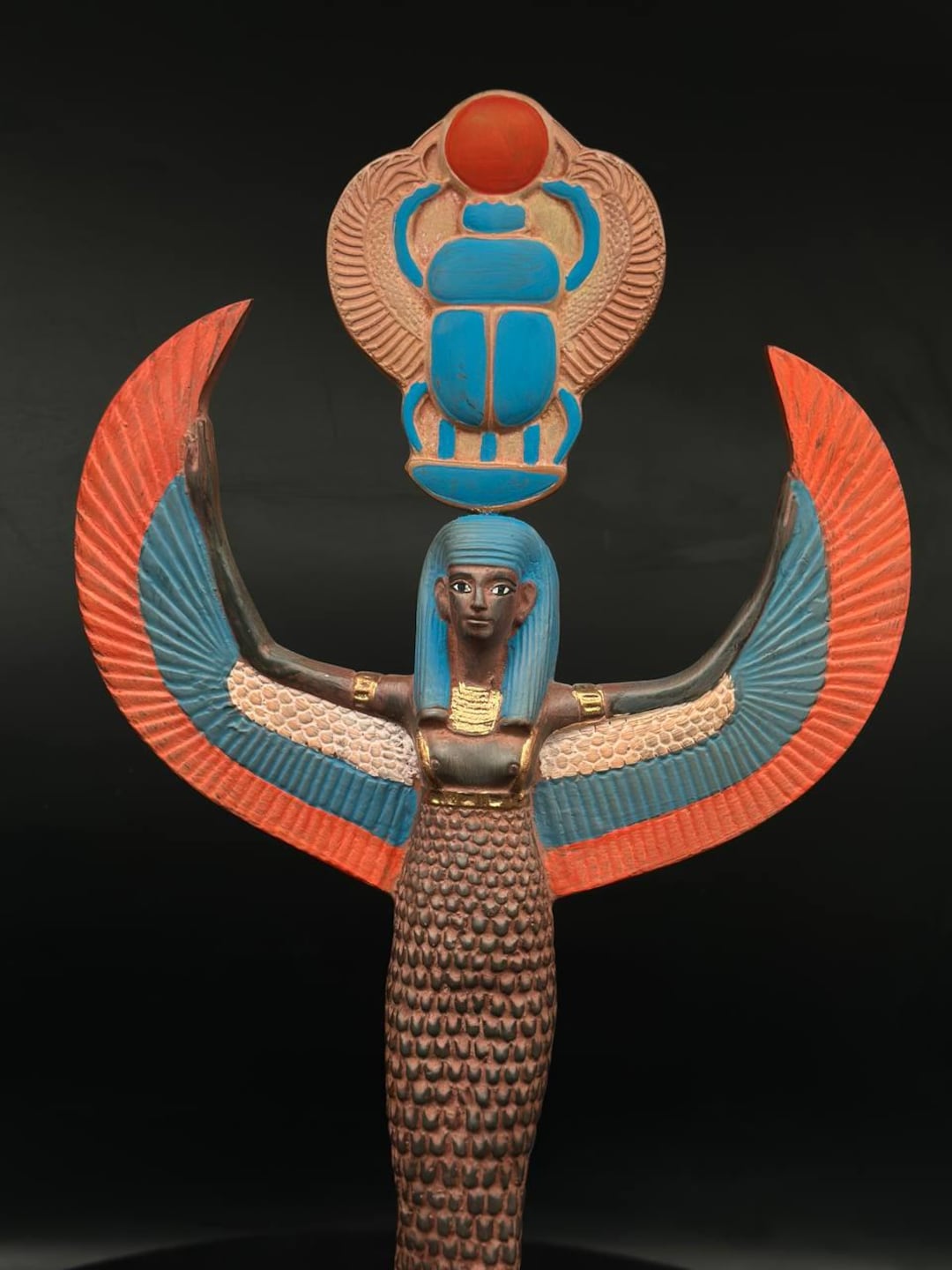 Isis A Lovely Goddess Statue Replica of the Goddess of Love and ...