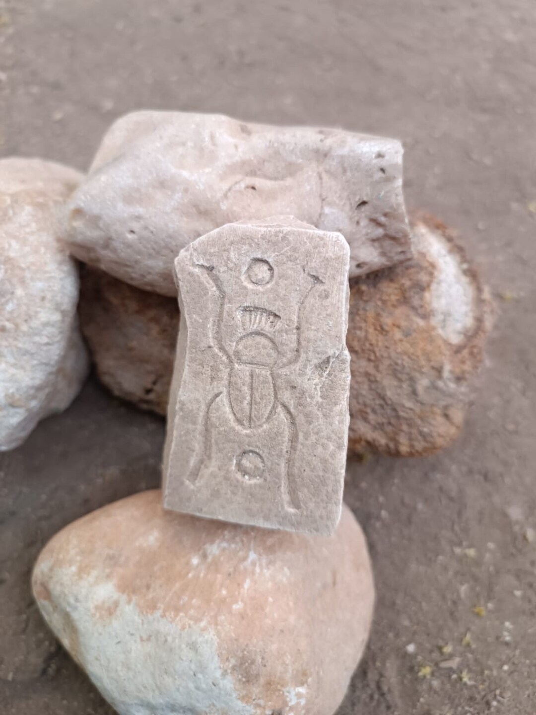 Ancient Egyptian Scarab Painting Handcrafted Pharaonic Art Replica - Etsy