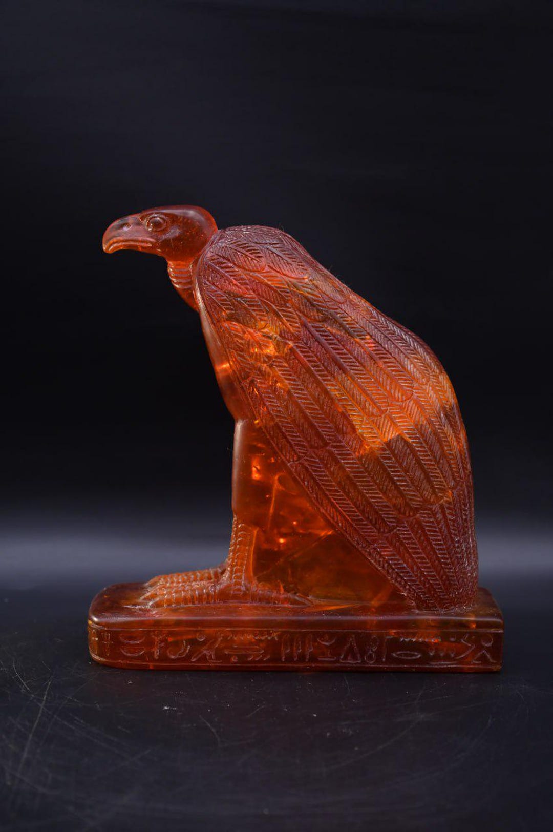 Amber Nekhbet Statue: Egyptian Vulture Goddess of Protection - Etsy