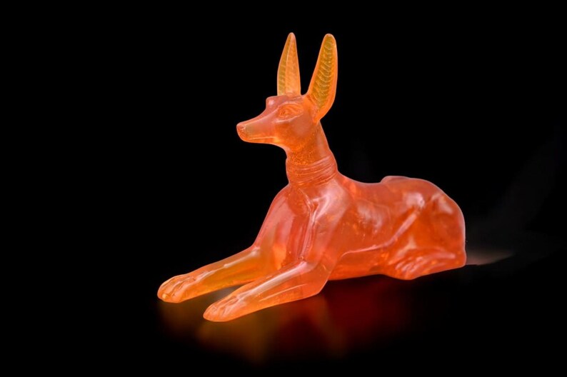 Anubis Statue: Egyptian Jackal God Replica - Etsy