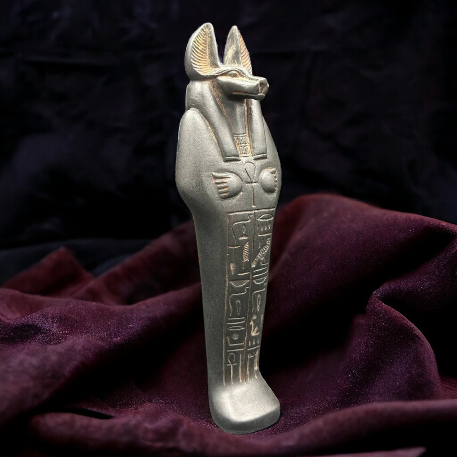 Anubis God Statue Ancient Egyptian Deity Figurine Finest Stone ...