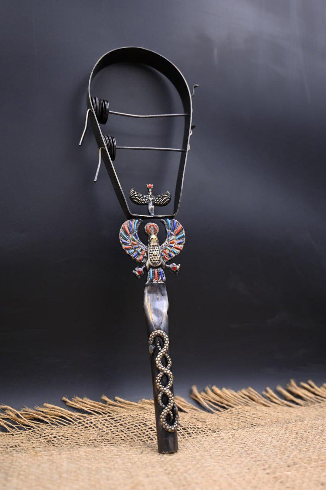 Sistrum of Isis: Egyptian Musical Instrument, Goddess of Motherhood - Etsy