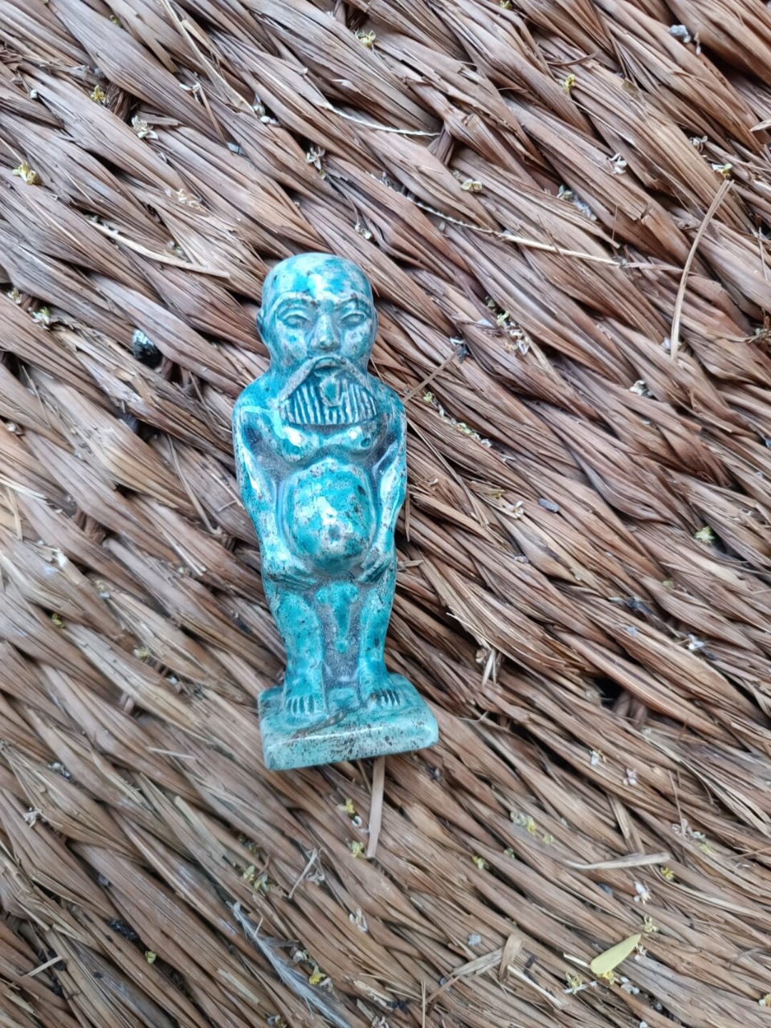 Rare Ancient Egyptian Bes God Statue Protector of Households Authentic ...