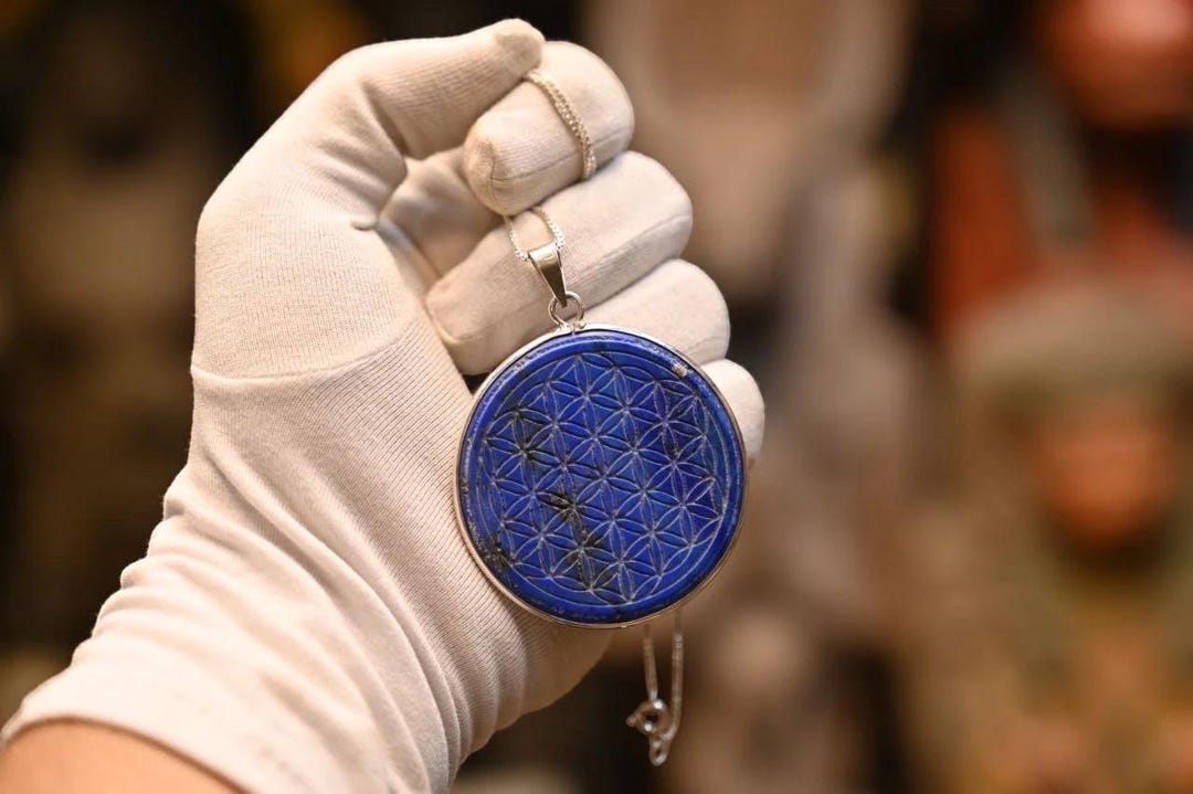 Hexafoil Amulet Ancient Egyptian Flower of Life in the Ancient Egyptian ...