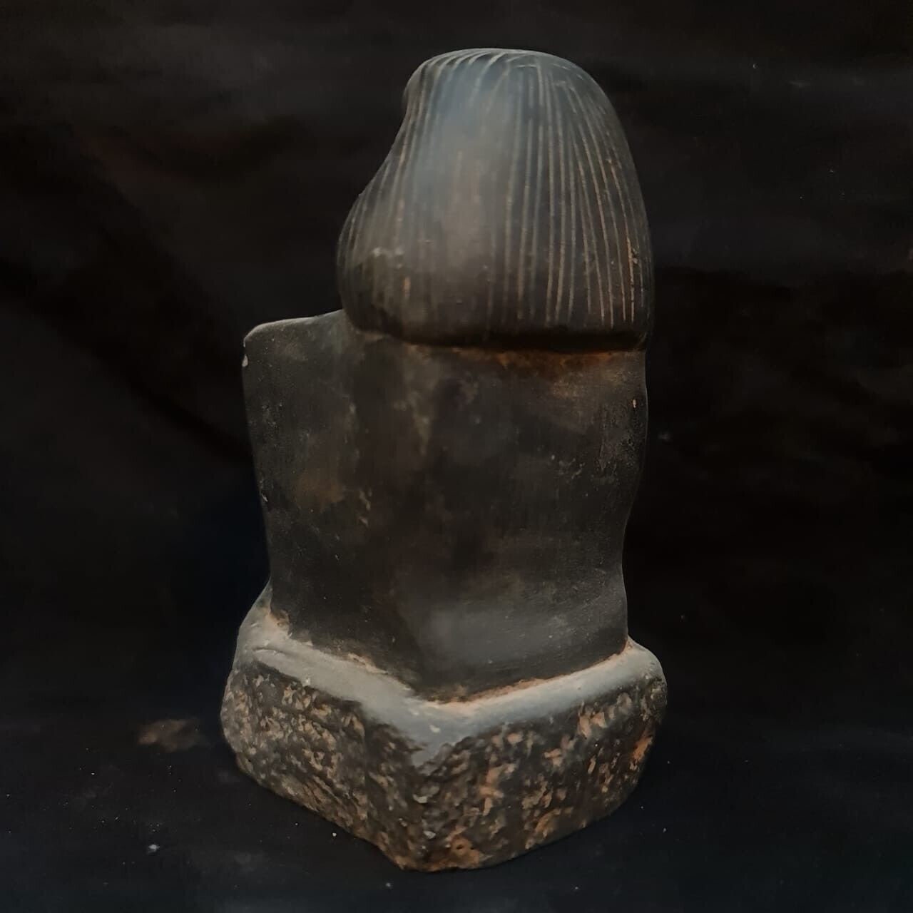 Rare Block Statue Senenmut and Neferure/ Egyptian Antiquities ...