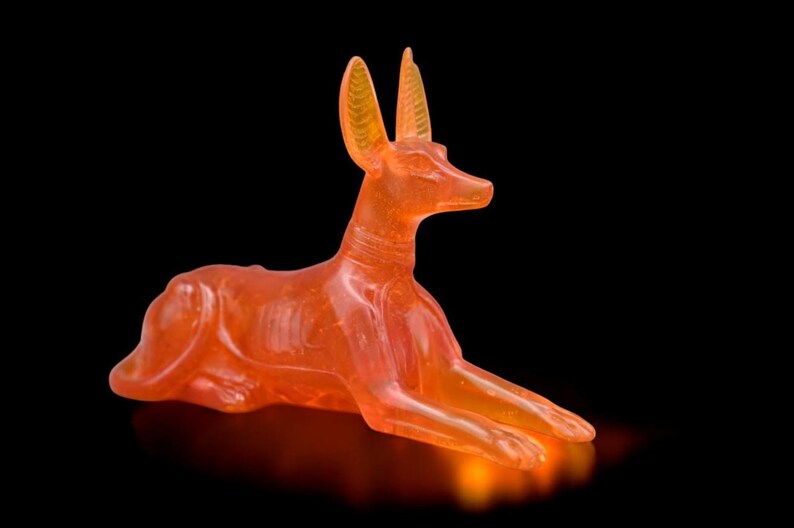 Anubis Statue: Egyptian Jackal God Replica - Etsy