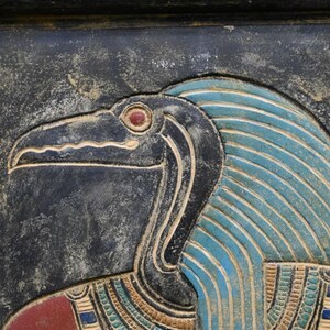 Thoth Painting, the Egyptian God of Wisdom and Writing, Egyptian ...