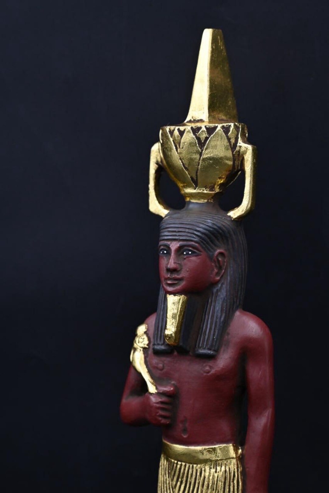 Nefertem Statue: Egyptian God of Perfume, Healing, and Beauty - Etsy