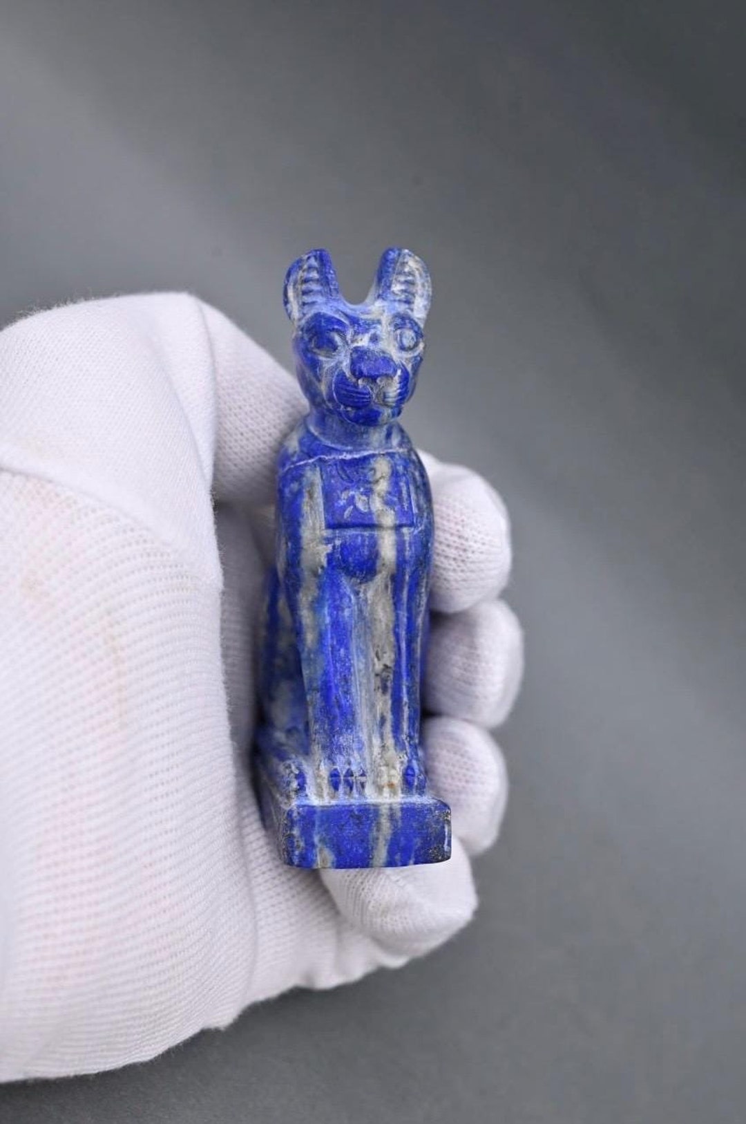 Unique Goddess Bastet Cat Amulet Ancient Egyptian Goddess Happens ...