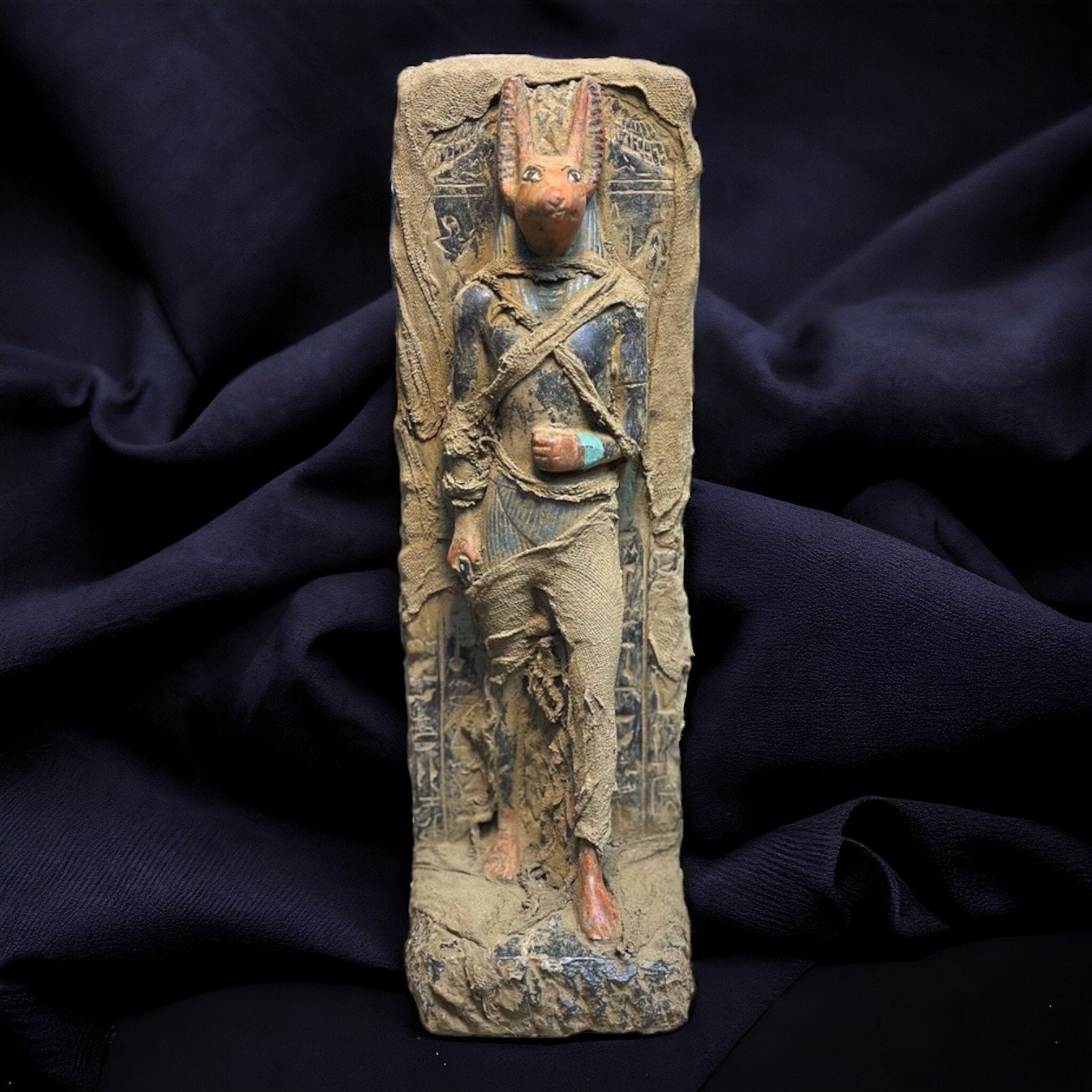 Anubis God Statue Ancient Egyptian Deity Figurine Finest Stone ...