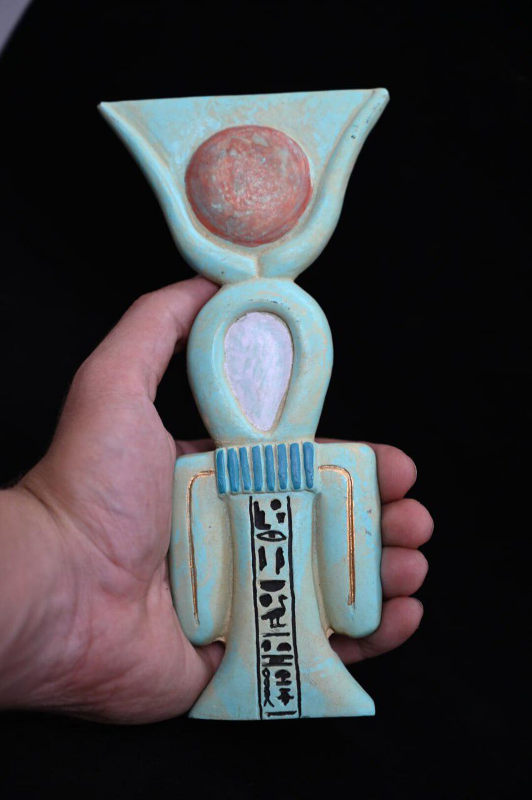 Handmade King Tut Throne Replica: Egyptian Antique Statue - Etsy