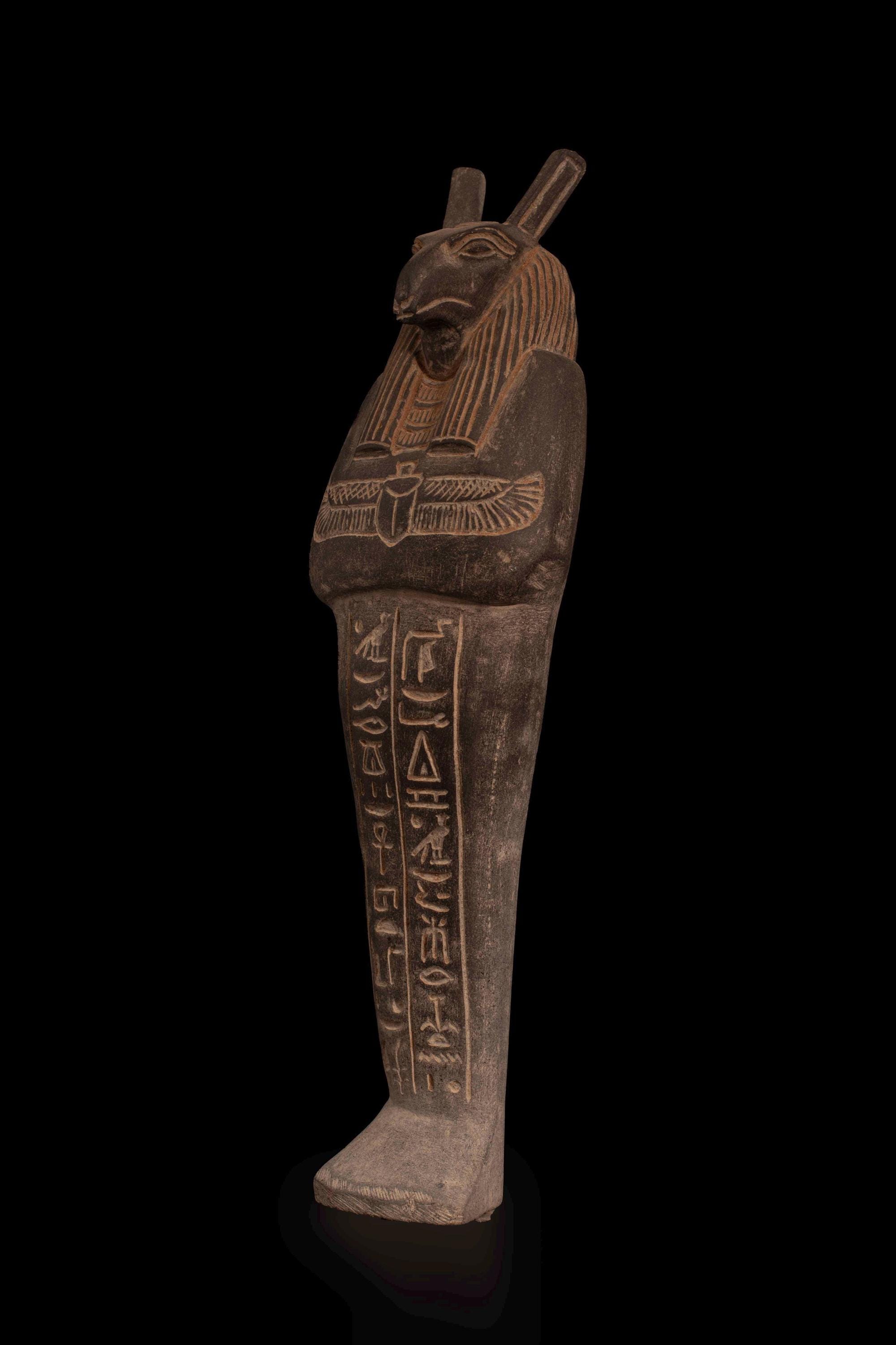 Egyptian God Seth Statue: Ancient Stone Mythology Altar - Etsy