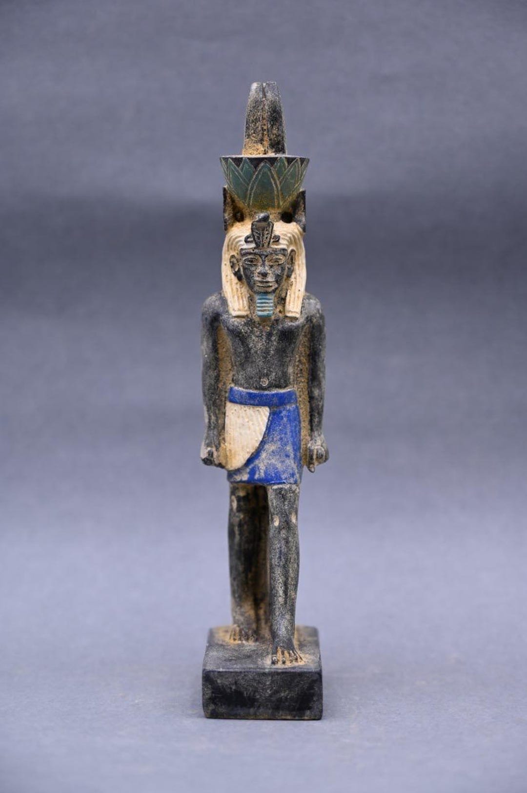 Nefertum Statue: Egyptian God of Perfume, Healing, and Beauty - Etsy
