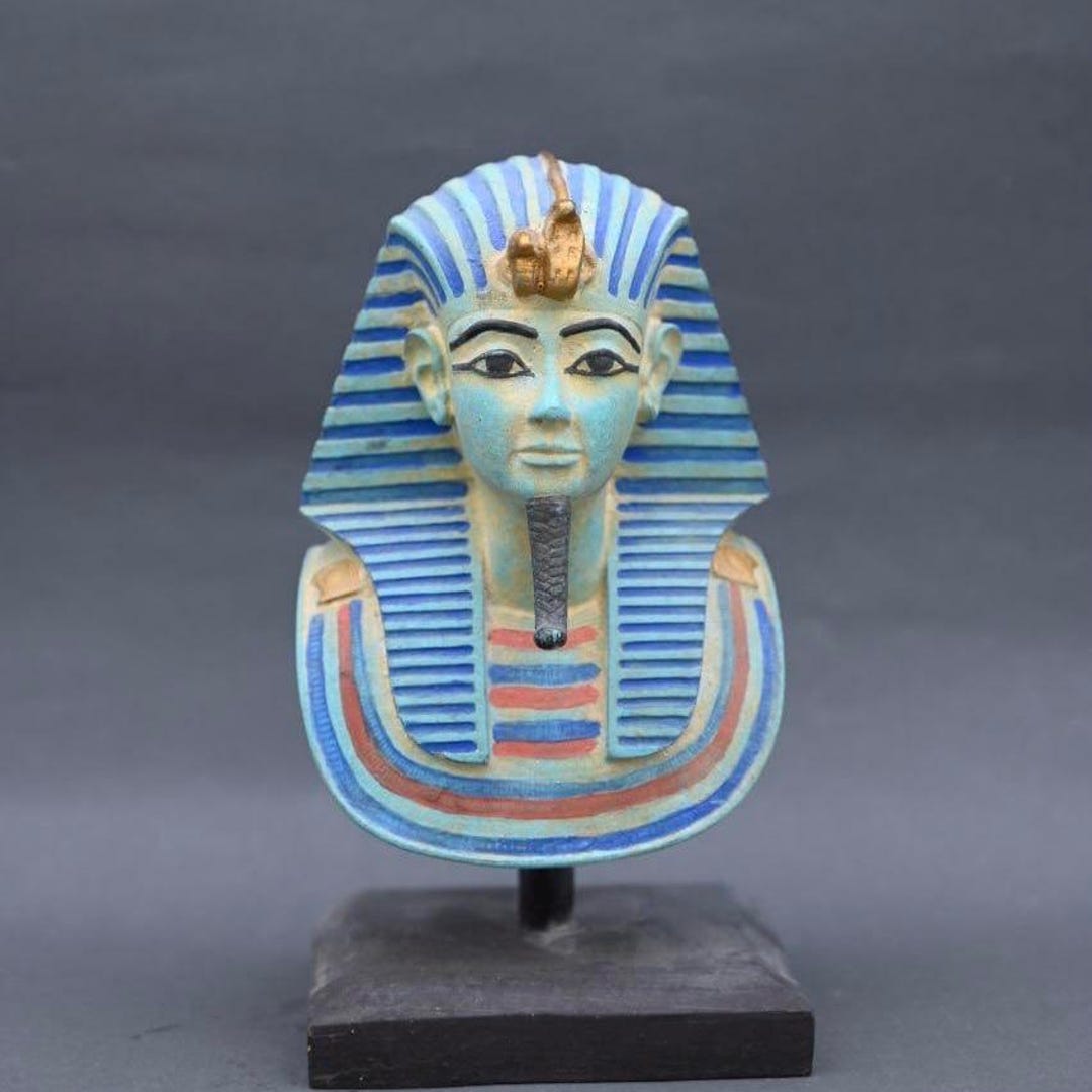 Pretty Tutankhamun Mask Ancient Egyptian King of Egypt the Golden ...