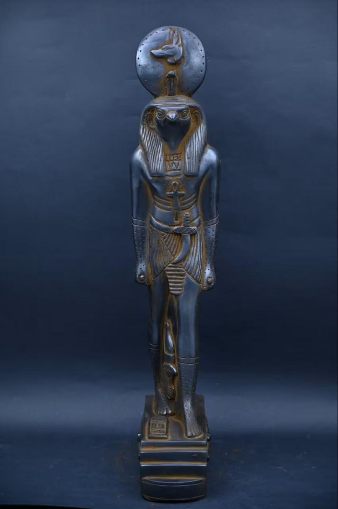 Handcrafted Egyptian God Ra Statue: Sun God Antique Replica - Etsy
