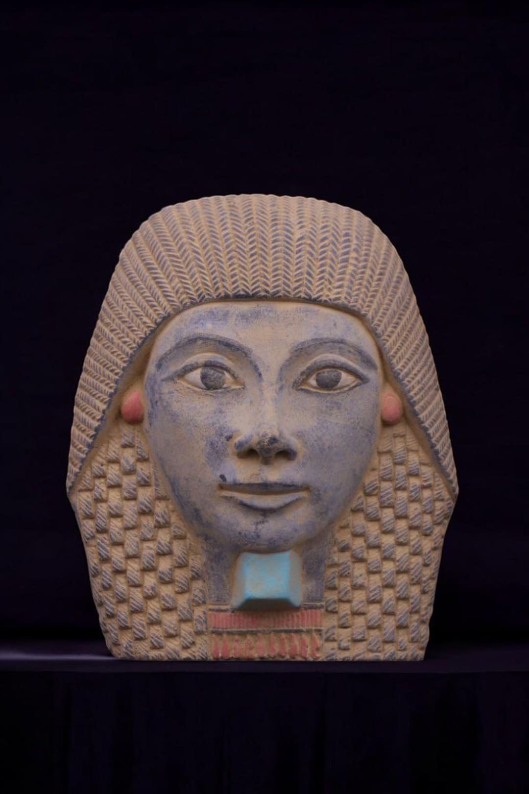 Egyptian Pharaonic Mask: Handmade Stone Replica, Ancient Egypt Decor - Etsy