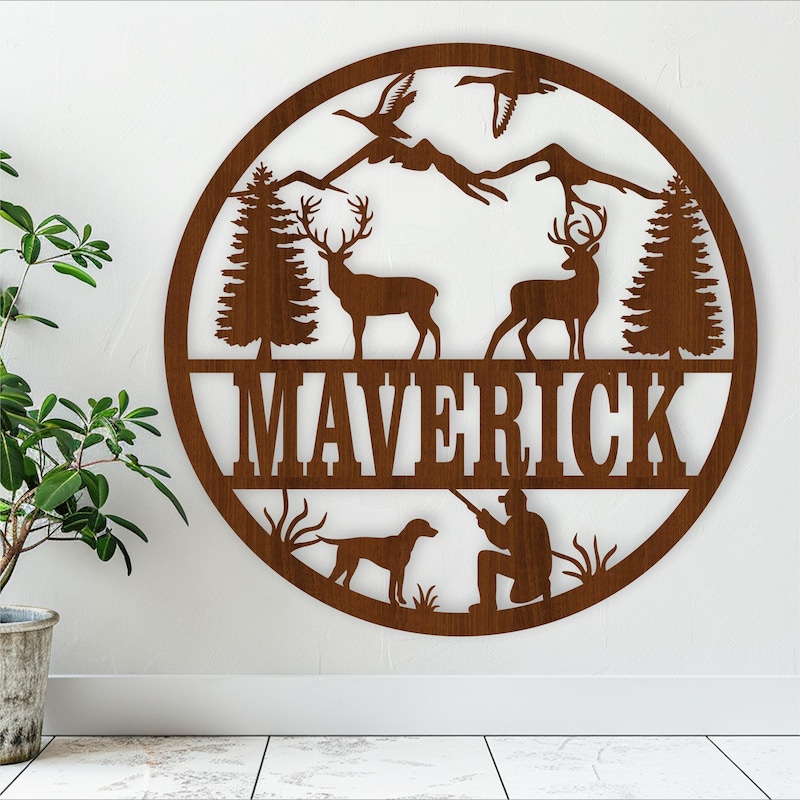 Deer Hunting Sign - Etsy