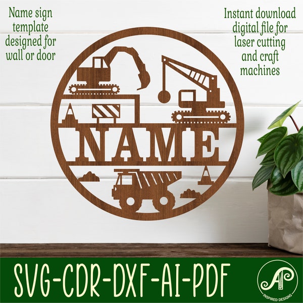 Sign Construction Svg - Etsy Canada