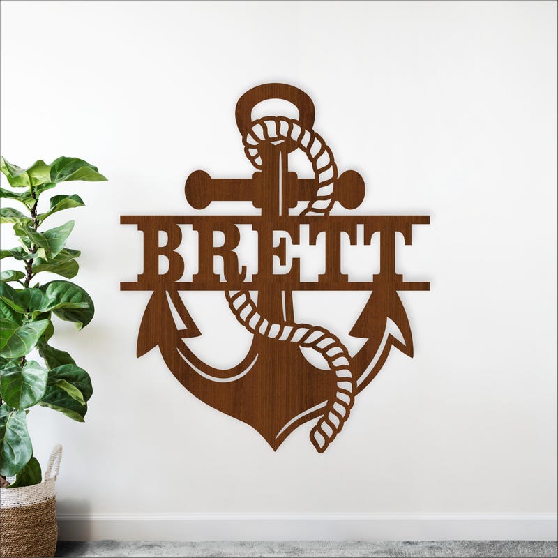 Acrylic Anchor Decor - Etsy