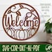 Fall Welcome Sign SVG: Autumn Wall Art, Laser Cut File (digital ...
