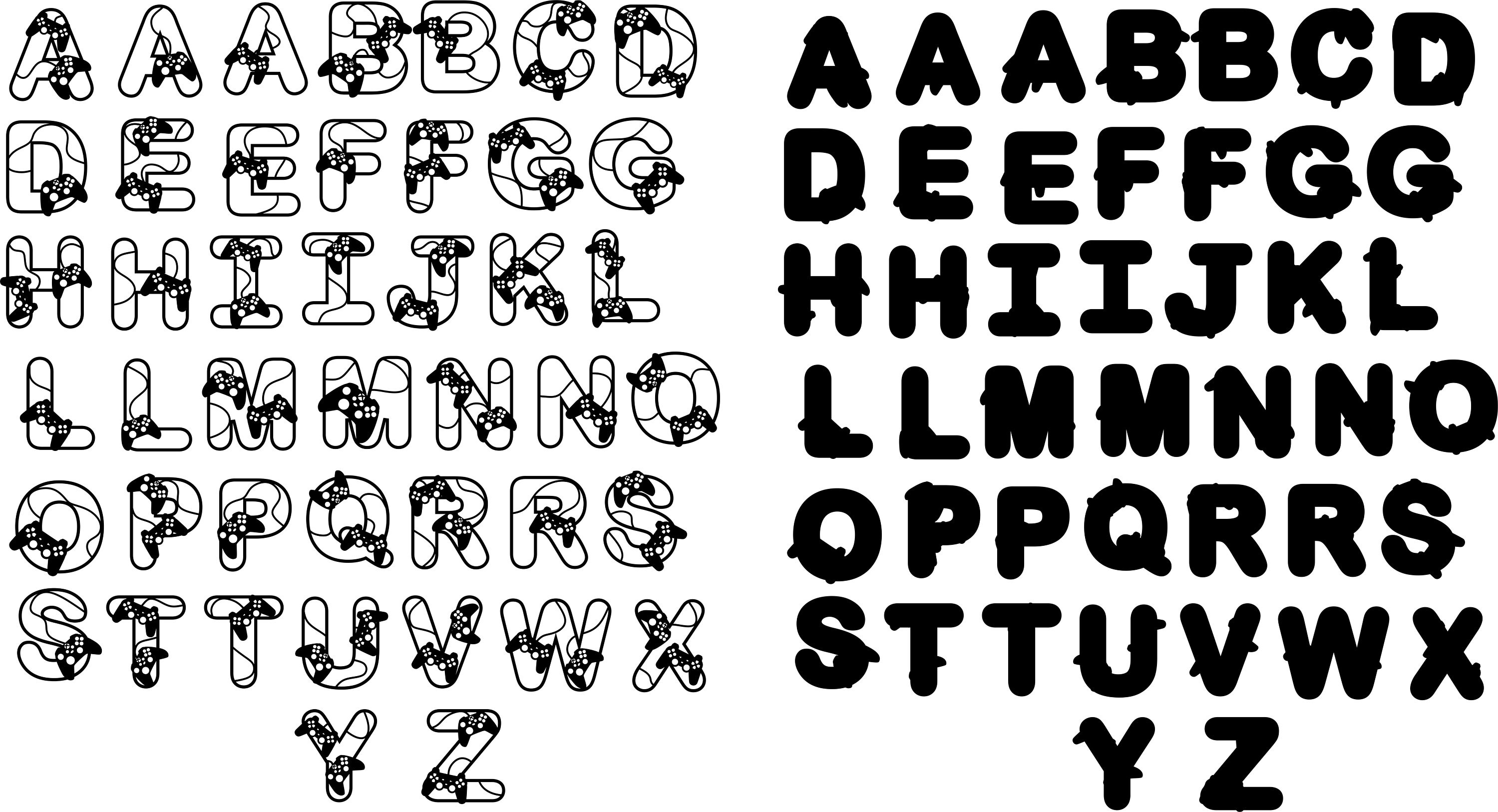 Gamer Alphabet Set. 2 Layer Letters 44 Letters/ Svg File/ - Etsy Australia