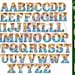 Beach Alphabet Letters Set. 3 Layer Letters. 58 Letter Options SVG ...