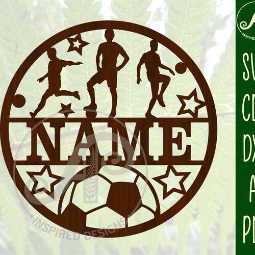 Wooden Door Name Plate Laser Cut Vector File - Etsy