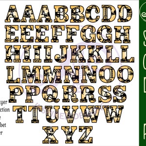 Construction Alphabet Set. 2 Layer Letters. 48 Letter Options SVG ...