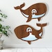 Whale Cut Outs Laser Cut File, Shapes. Vector File SVG, Ai, Cdr, Dxf ...