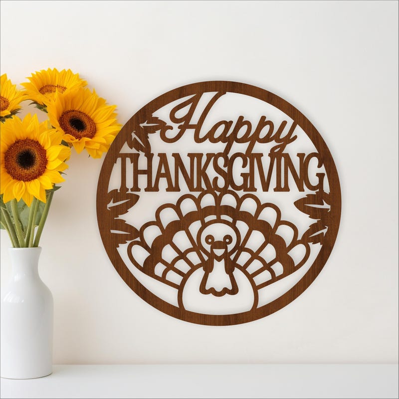 Happy Thanksgiving Signs - Etsy