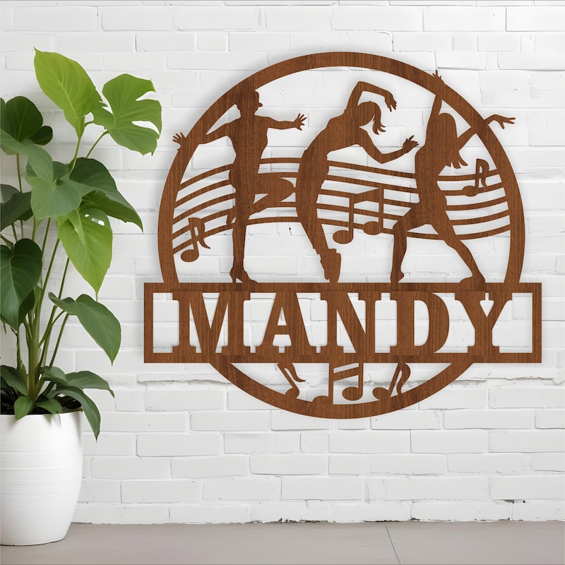 Wood Dance Sign - Etsy