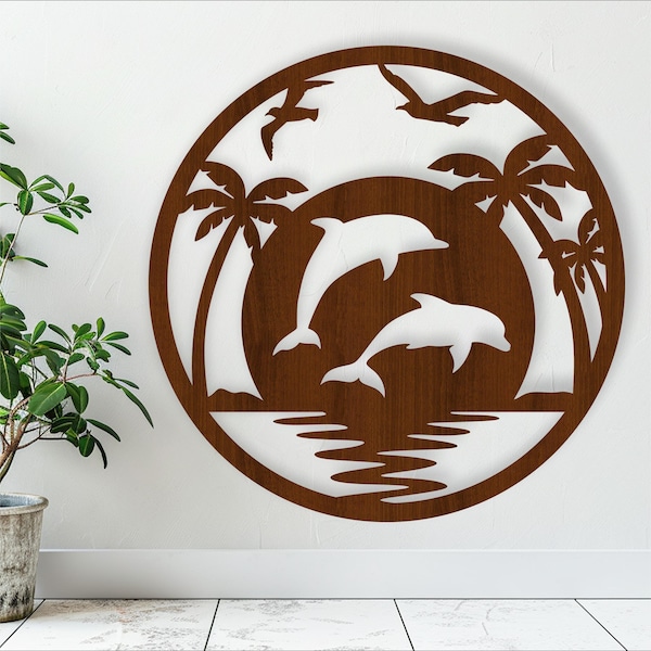 Metal Dolphin Logo - Etsy