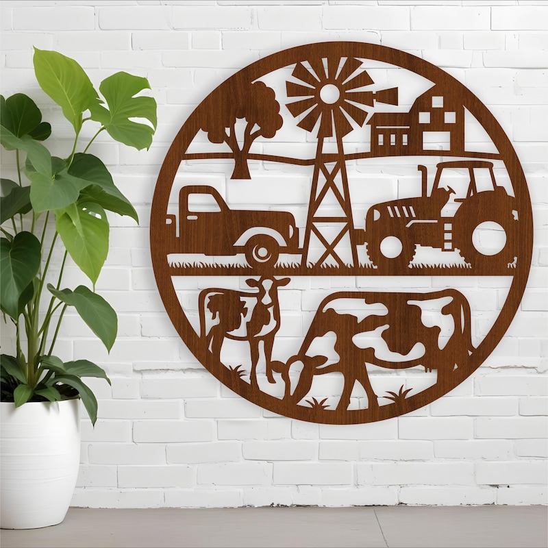 Farm Scene - Etsy