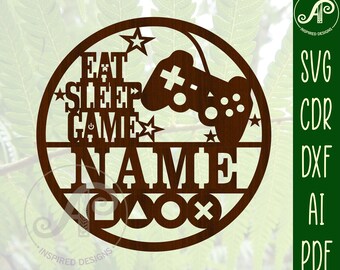 Laser Gamer Sign - Etsy