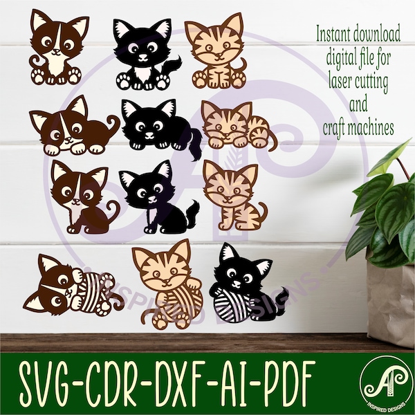 Cat Cut Outs - Etsy