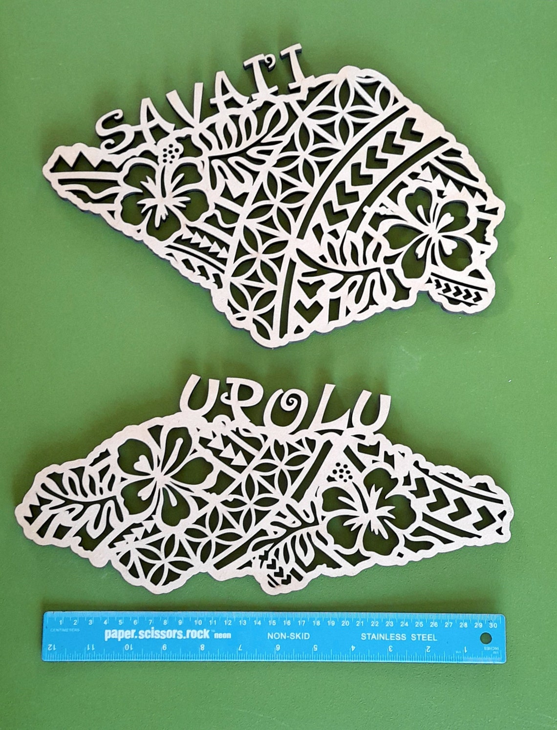 Samoa Design SVG Laser Cut File Wall Decor. Islands Savati - Etsy