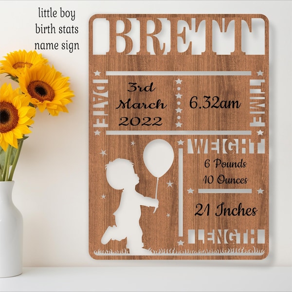 Little Boy Sign - Etsy