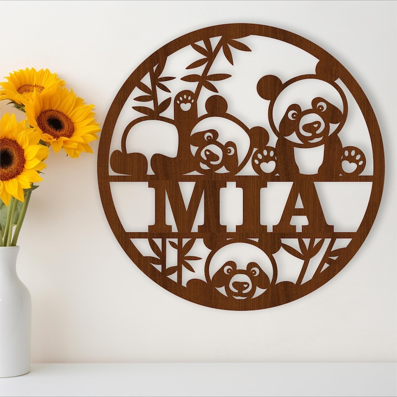 Custom Panda Signs - Etsy
