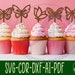 Butterfly Toppers, 6 Designs SVG Laser Cut, Instant Download Pdf, Dxf ...