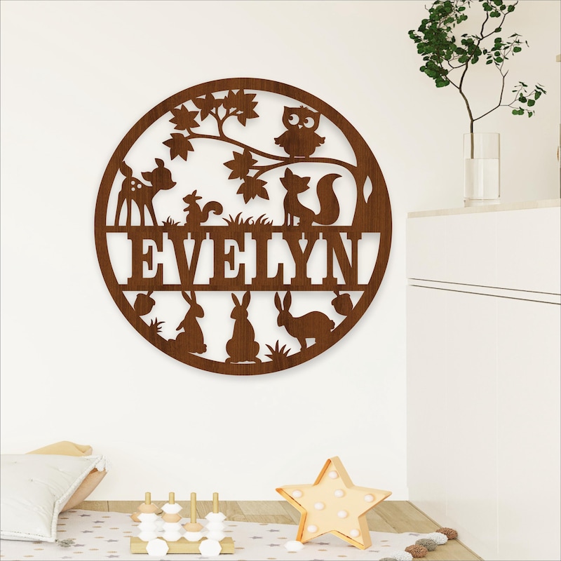 Fox Door Sign Hanger - Etsy