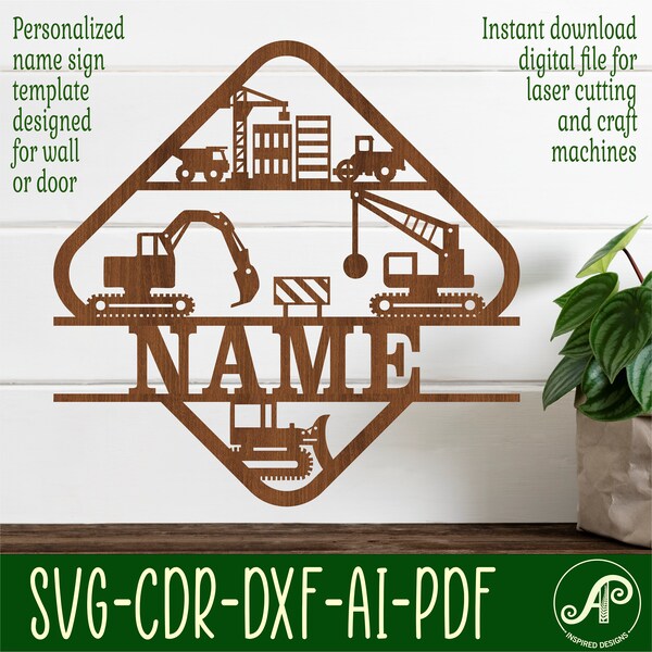 Construction Sign - Etsy