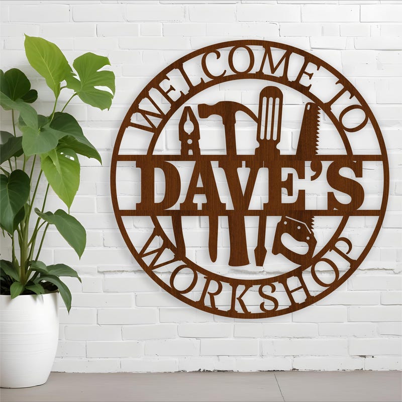 Workshop Sign - Etsy