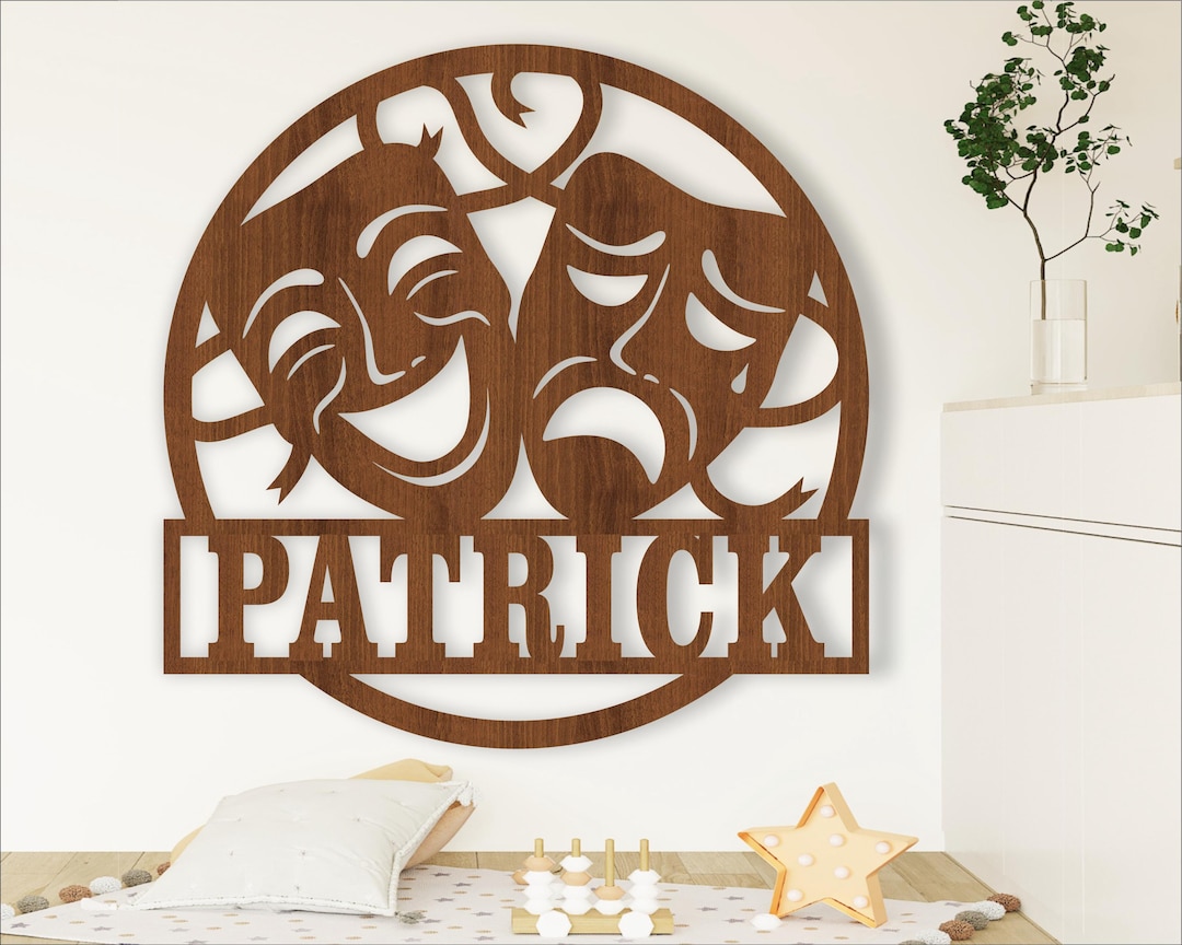 Performing Arts Theme Name Sign, SVG, Theatre or Theater Theme Sign ...