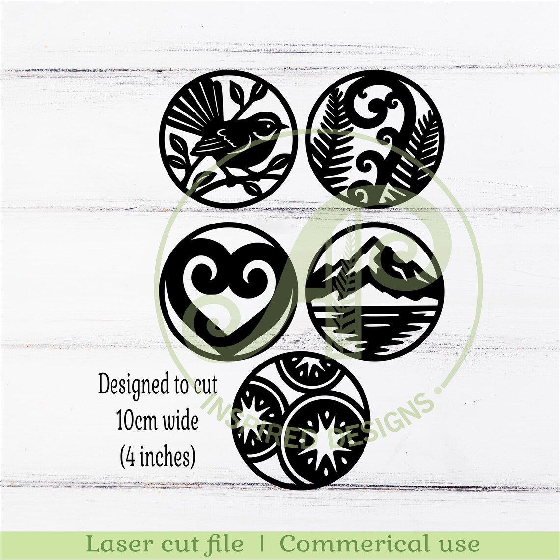 New Zealand Coaster Set SVG Bundle | Kiwiana Laser Cut Coasters X 15 ...