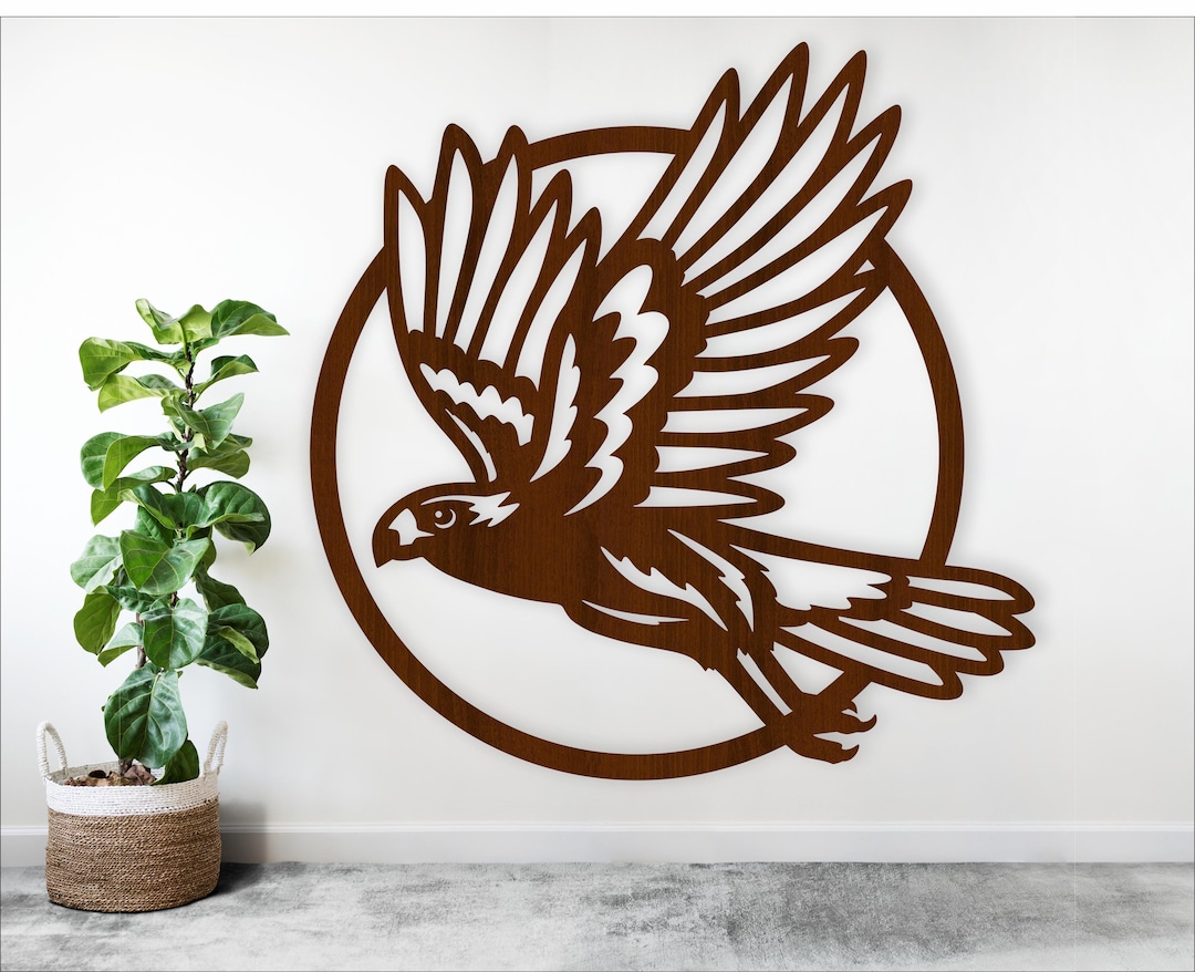 Harris Hawk Wall Art Sign: Laser Cut Vector File (digital Download) - Etsy