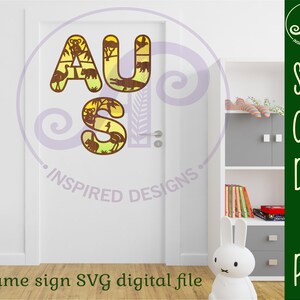 Australian Animals Alphabet Set. 2 Layer Letters. 47 Letter Options SVG ...