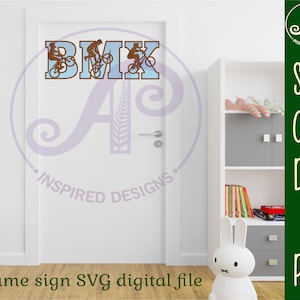 BMX Silhouette Alphabet Letter Set. 2 Layer Letters. 50 Letter Options ...