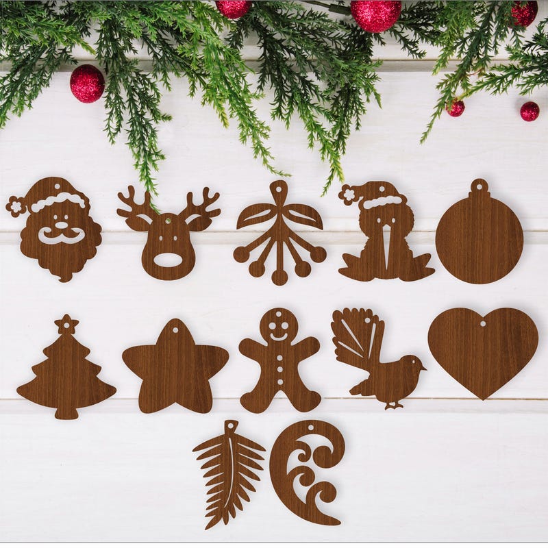 Christmas Shapes - Etsy