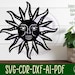 Sun Wall Art: Laser Cut Sign, SVG Vector File (digital Download) - Etsy