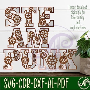 Gears Alphabet Set. 2 Layer Letters. 47 Letter Options SVG Vector File ...
